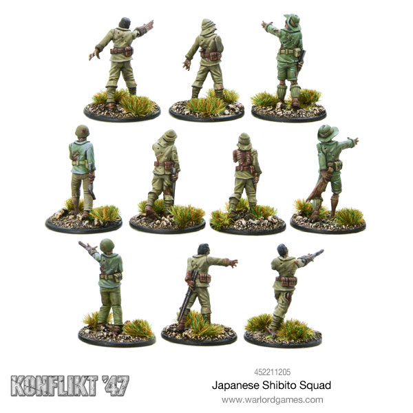 New: Japanese Shibito squad - Warlord Games
