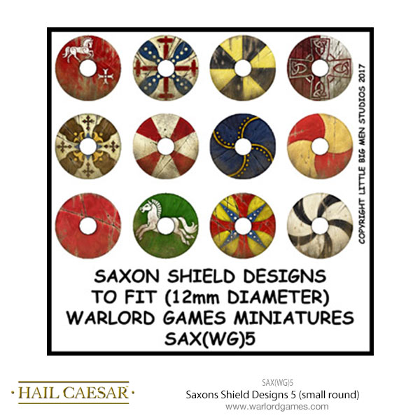 SAX(WG)5-Saxons-Shield-Designs-5-(small-round) - Warlord Games
