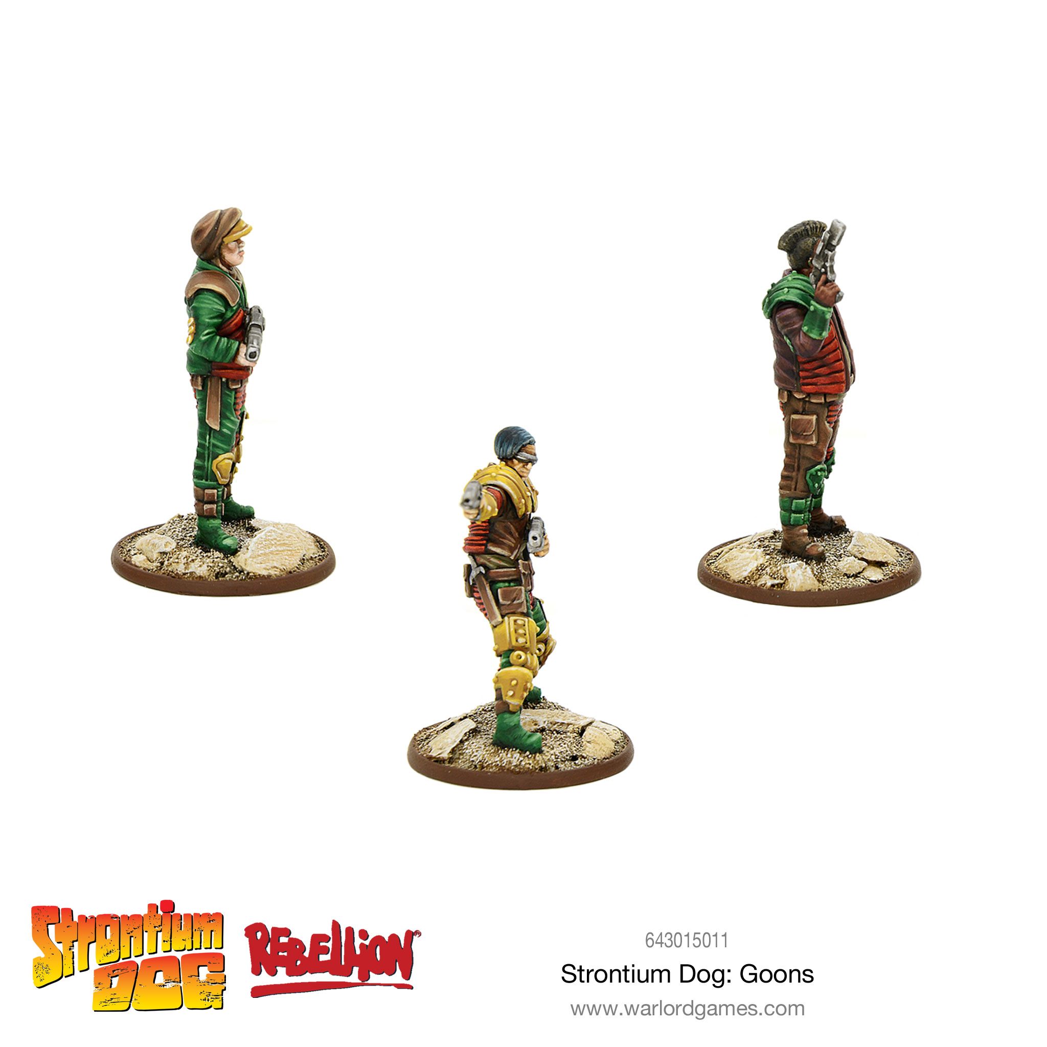 643015011-Strontium-Dog-Goons-02 - Warlord Games