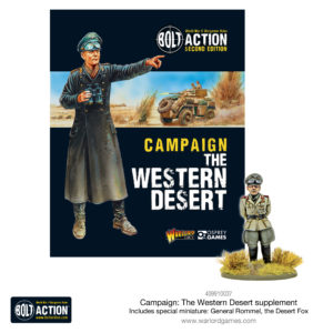 General Erwin Rommel Desert Fox Bolt Action Rules | Warlord Games