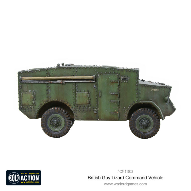 New: Guy Lizard Command Vehicle - Warlord Games