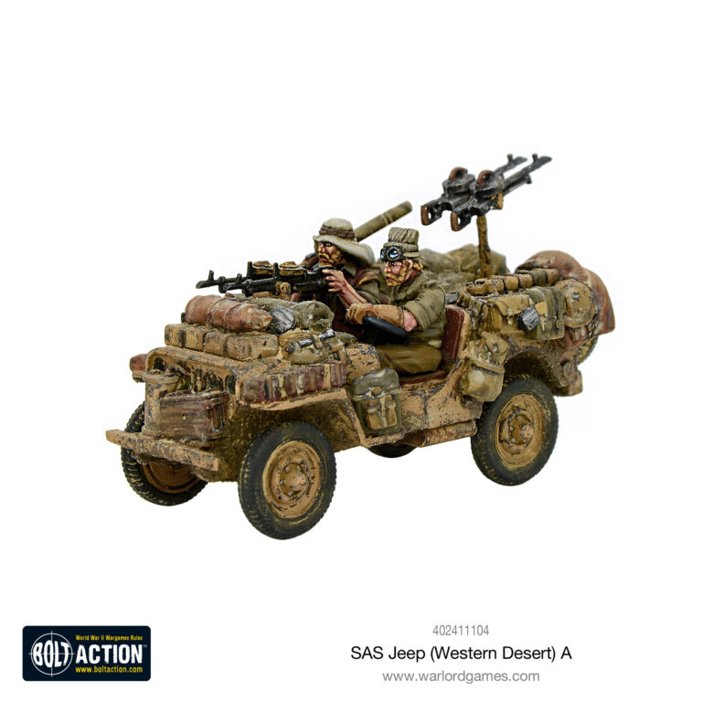 SAS Jeep (Western Desert) A – Bolt Action | Western Desert