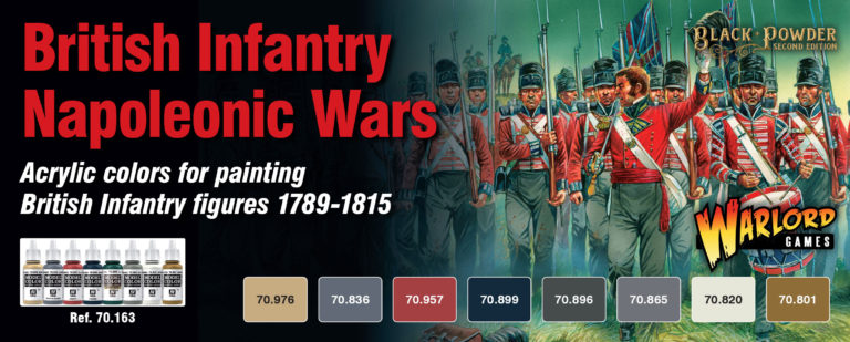Napoleonic paint sets: British & French | Warlord Games