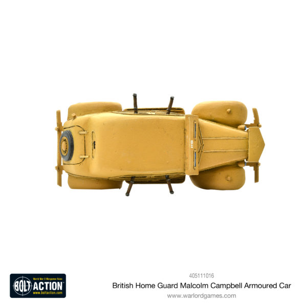 Malcolm Campbell Home Guard armoured car | Warlord Games