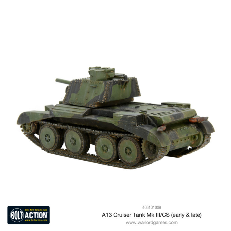 New: A13 cruiser tanks - Warlord Games