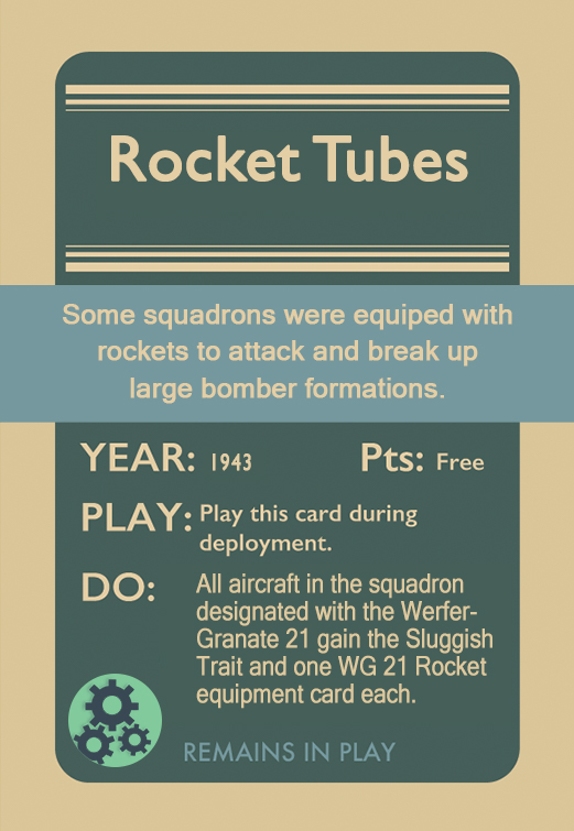 Rocket Tube equipment 41 x 63mm - permanent - Warlord Games