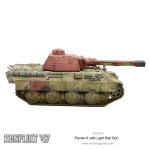 New: Panther-X with Light Rail Gun - Warlord Games