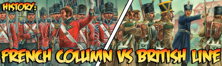 History: Napoleonic French Column vs British Line - Warlord Games