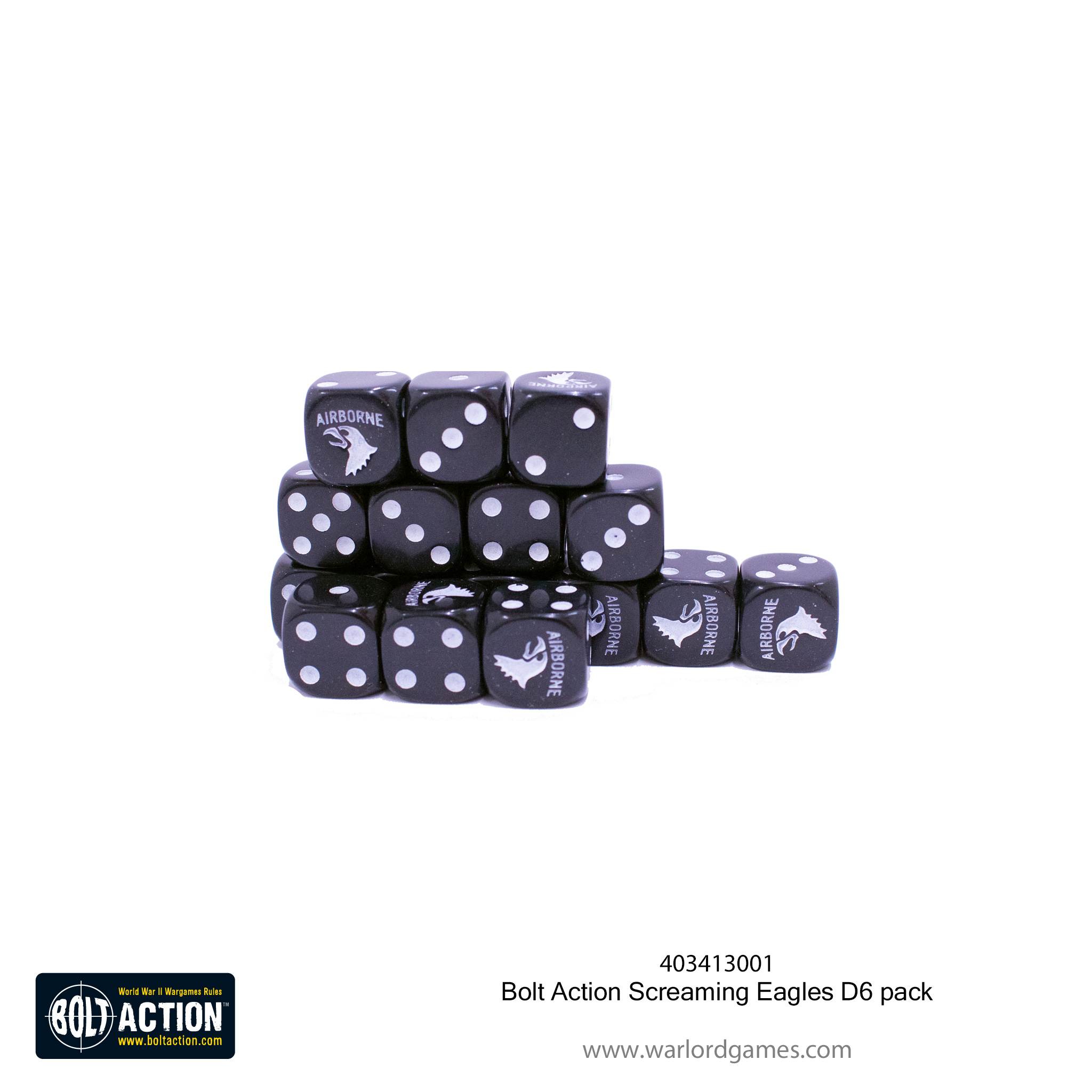 Bolt Action: Dice and Dice Bags | Warlord Games