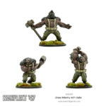 Konflikt 47: Ursus Infantry with clubs - Warlord Games