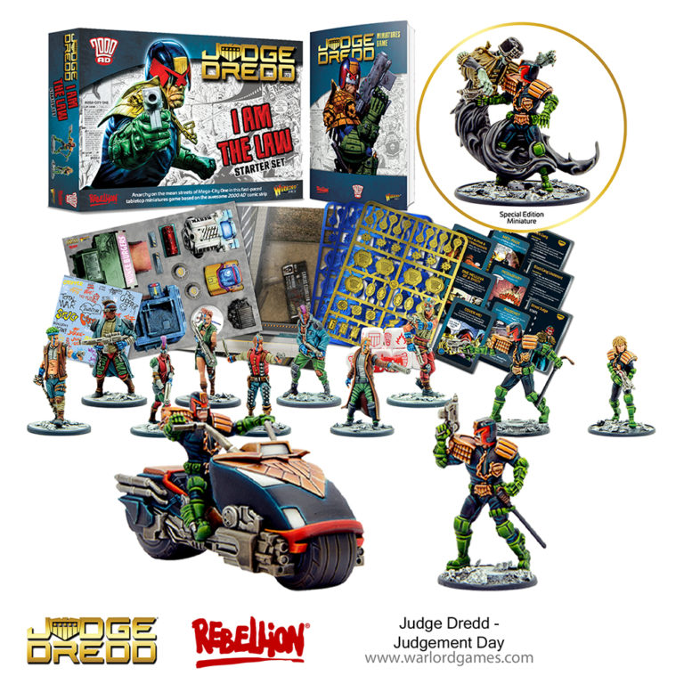 Judge Dredd: Pre-Order Justice & Chaos Bundles - Warlord Games