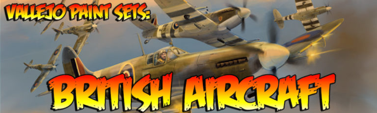 Blood Red Skies: Vallejo Paints Sets RAF - Warlord Games