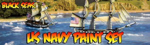 Black Seas: US Navy Paint Set - Warlord Games