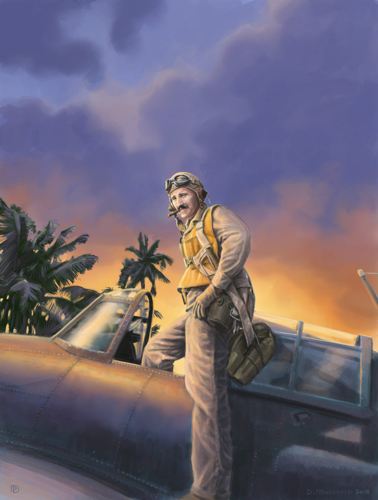 Blood Red Skies: Joseph "Smoky Joe" J Foss | Warlord Games