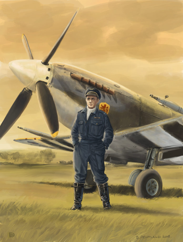 Blood Red Skies: Pierre Clostermann | Warlord Games