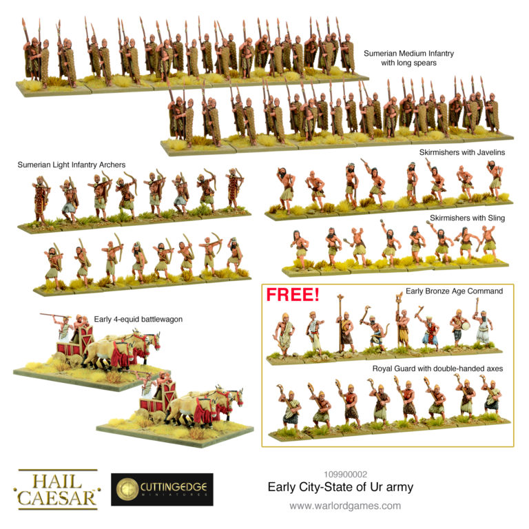 109900002-Early-City-State-of-Ur-army - Warlord Games