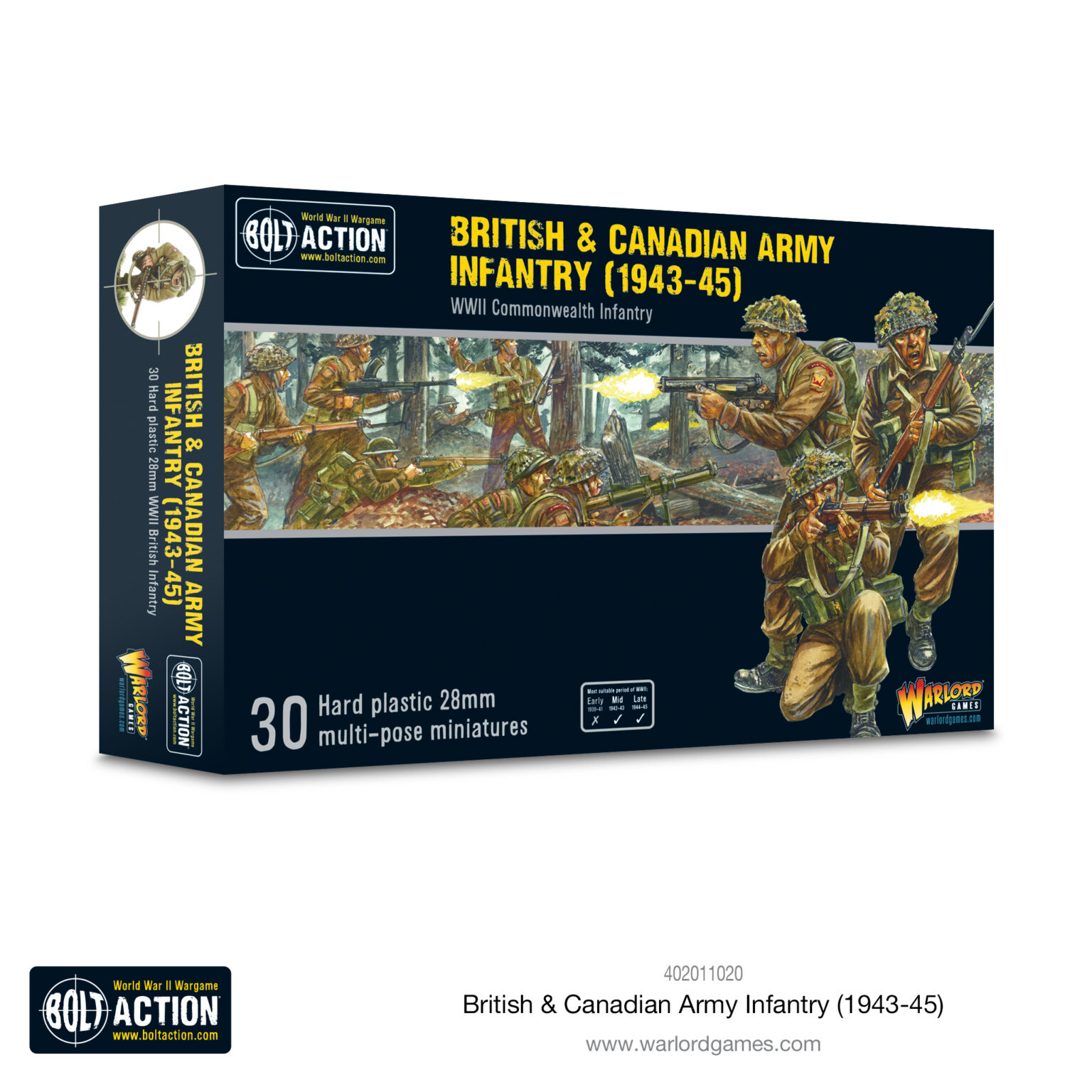 Bolt Action: British & Canadian Infantry - Warlord Games