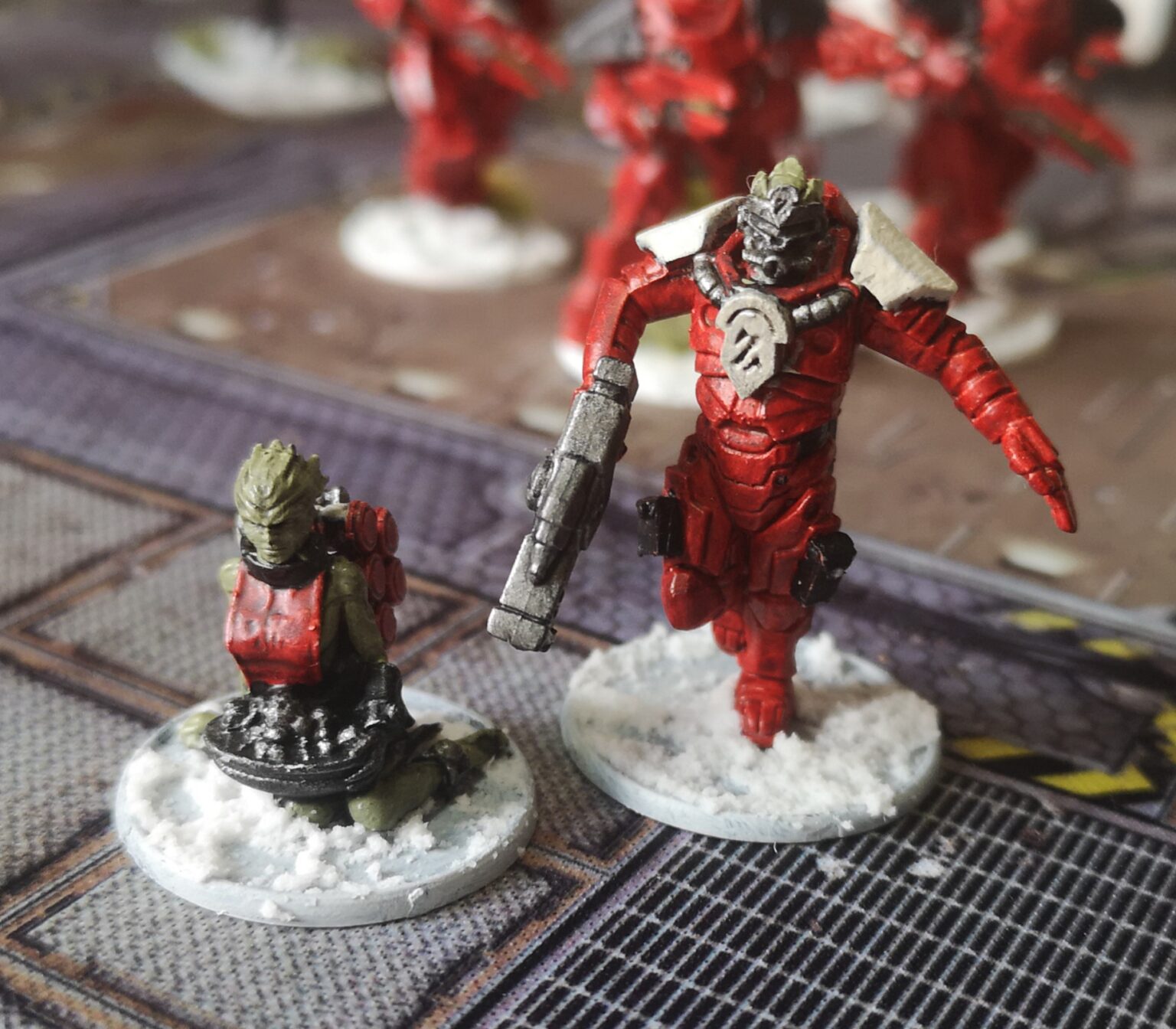 Sam Phillips' Gates of Antares Algoryn Army - Warlord Games