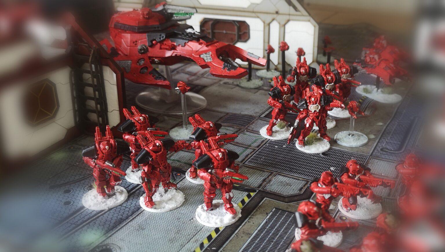 Sam Phillips' Gates of Antares Algoryn Army - Warlord Games