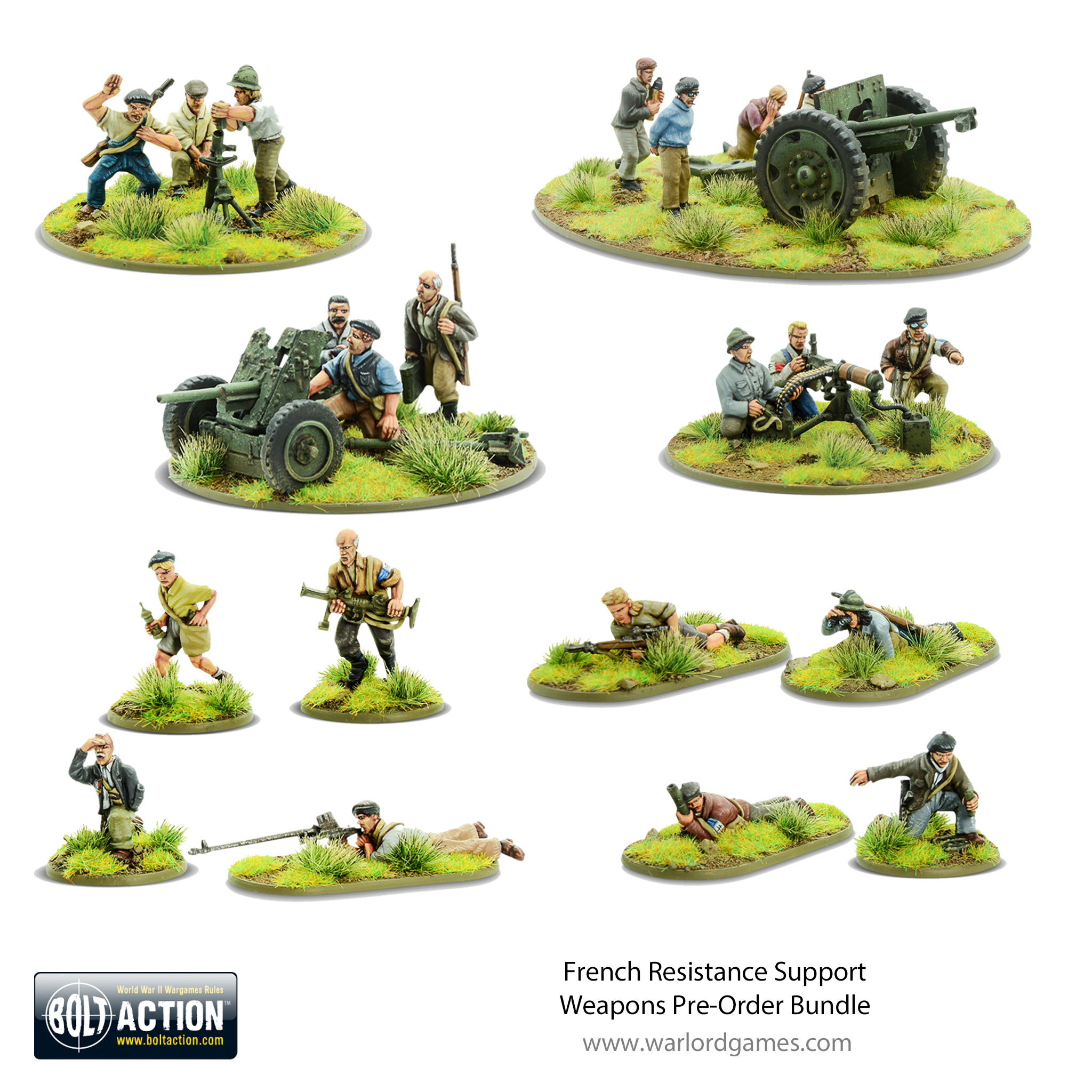 409905502 French Resistance Support Weapons Pre-Order Bundle - Warlord ...
