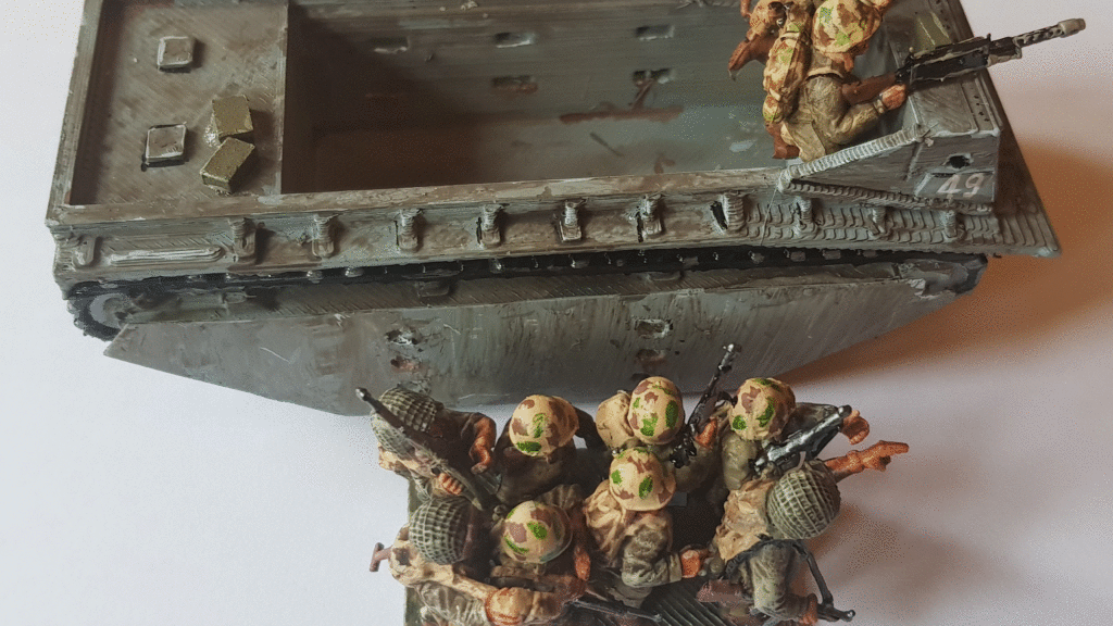 LVT Landing Vehicle Tracked models - Warlord Games